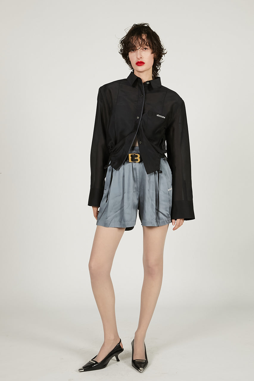 Pintuck Short Shirt - SALE