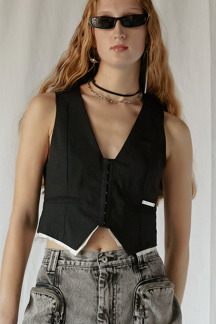 【25 SPRING PRE ORDER】Suiting Tiny Vest