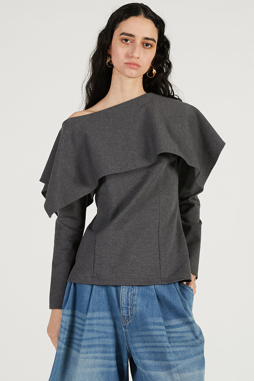 Slit Neck Cover Top - 2026 SPRING