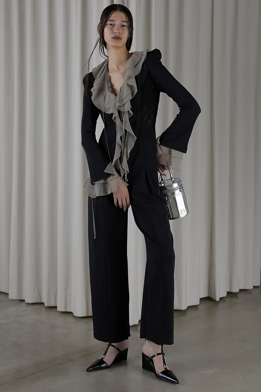 [SALE] Pointed Shoulder all-in-one